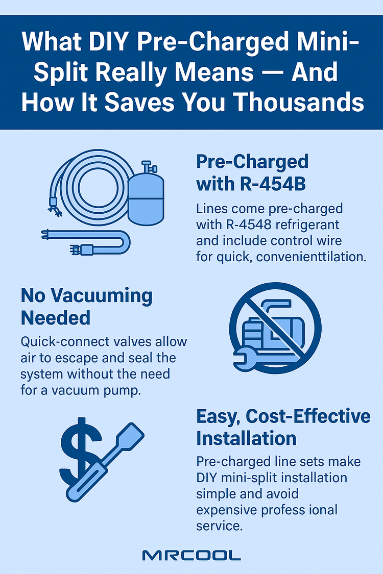 DIY Pre-Charged Mini Splits Explained | MRCOOL Quick Connect HVAC ...