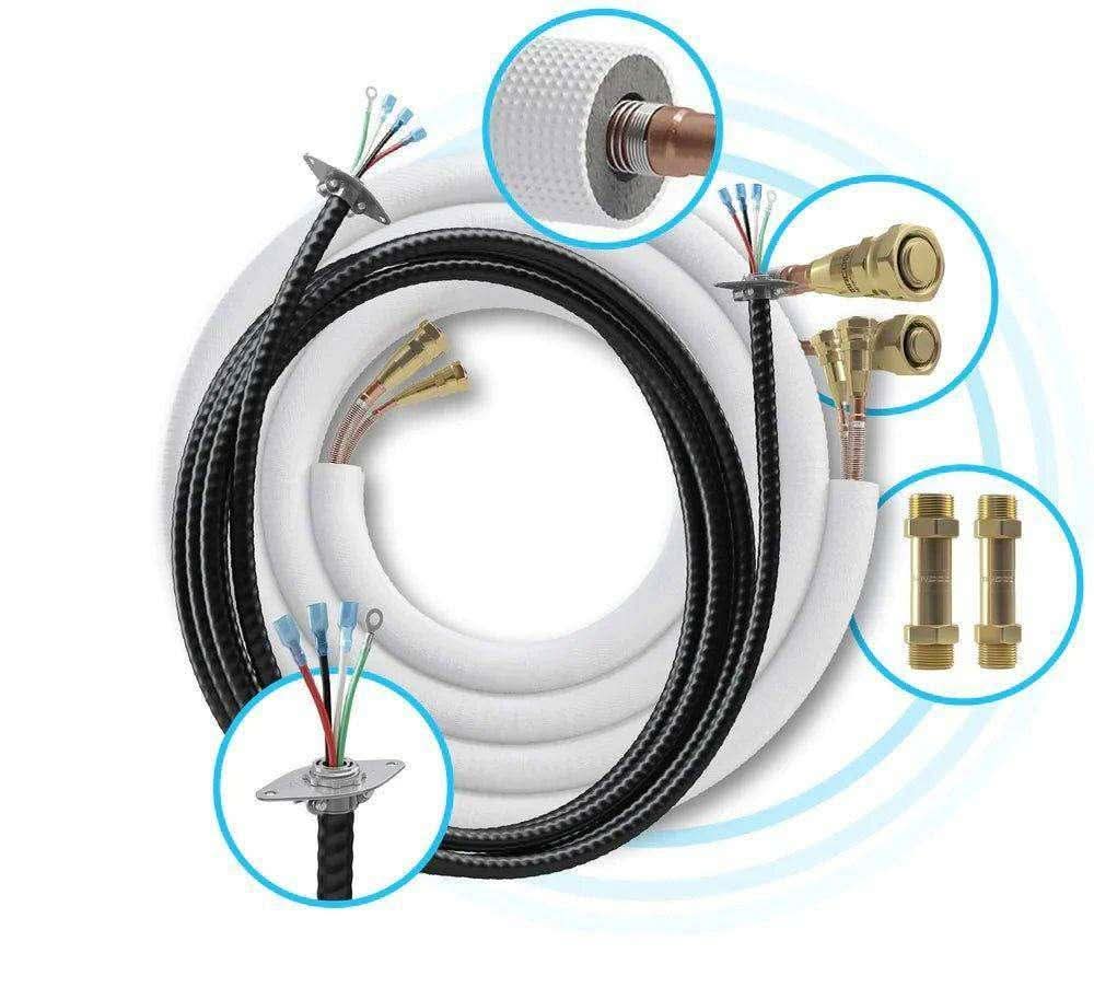 Mrcool Diy 4th Gen 18k Btu Dual Zone Mini Split 9k 12k With Ceiling
