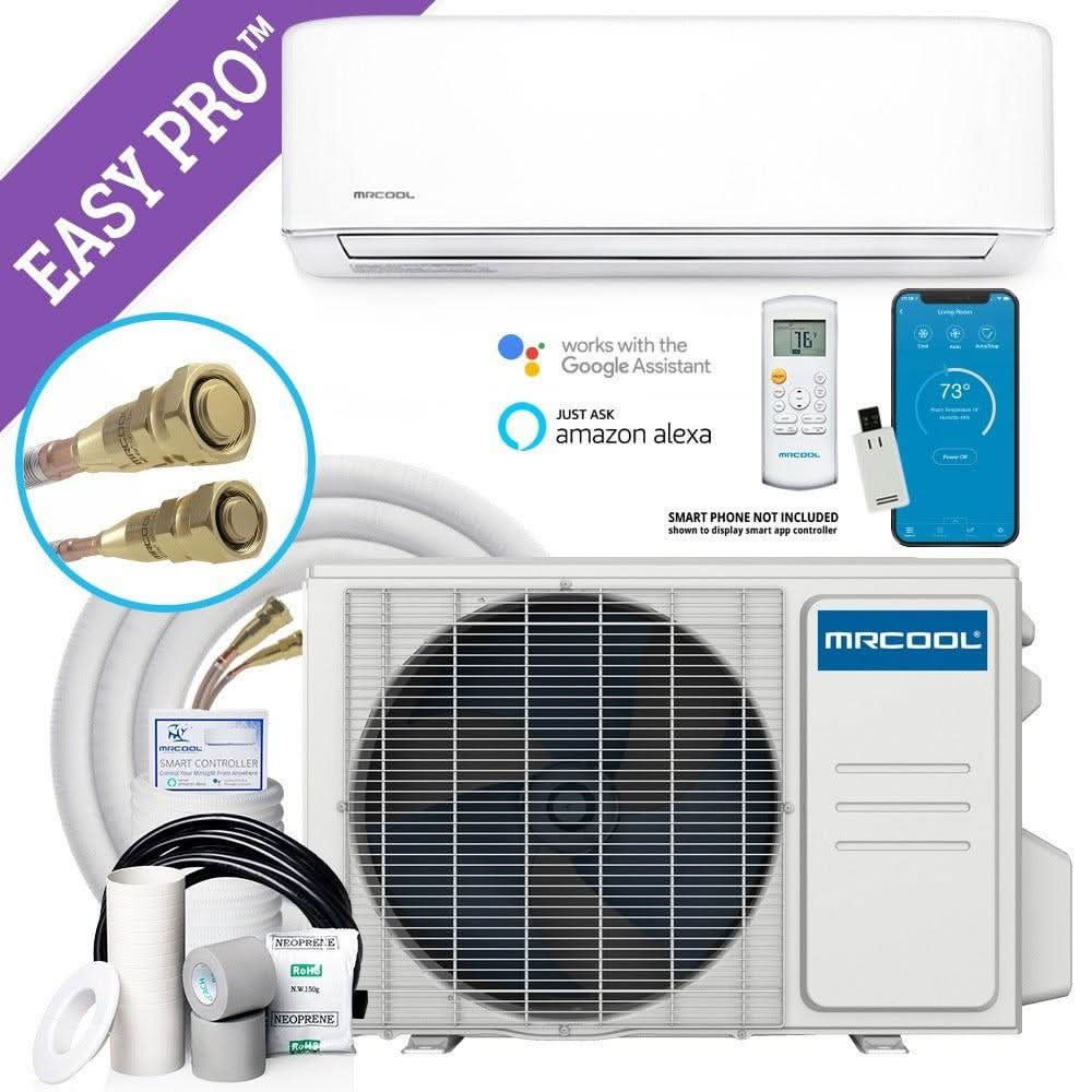 MRCOOL DIY Easy Pro® 9K BTU Ductless Mini Split Heat Pump Complete Sys – MRCOOL DIY Direct